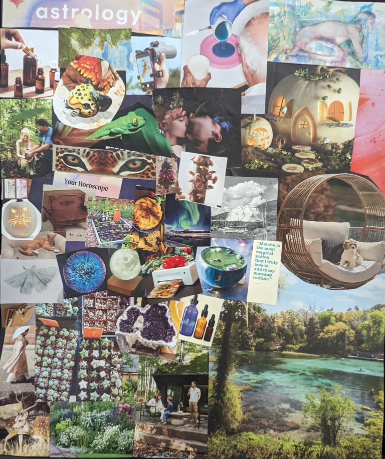 5 Witchy Vision Board Ideas for Manifesting Magick – Cottage Core Holly
